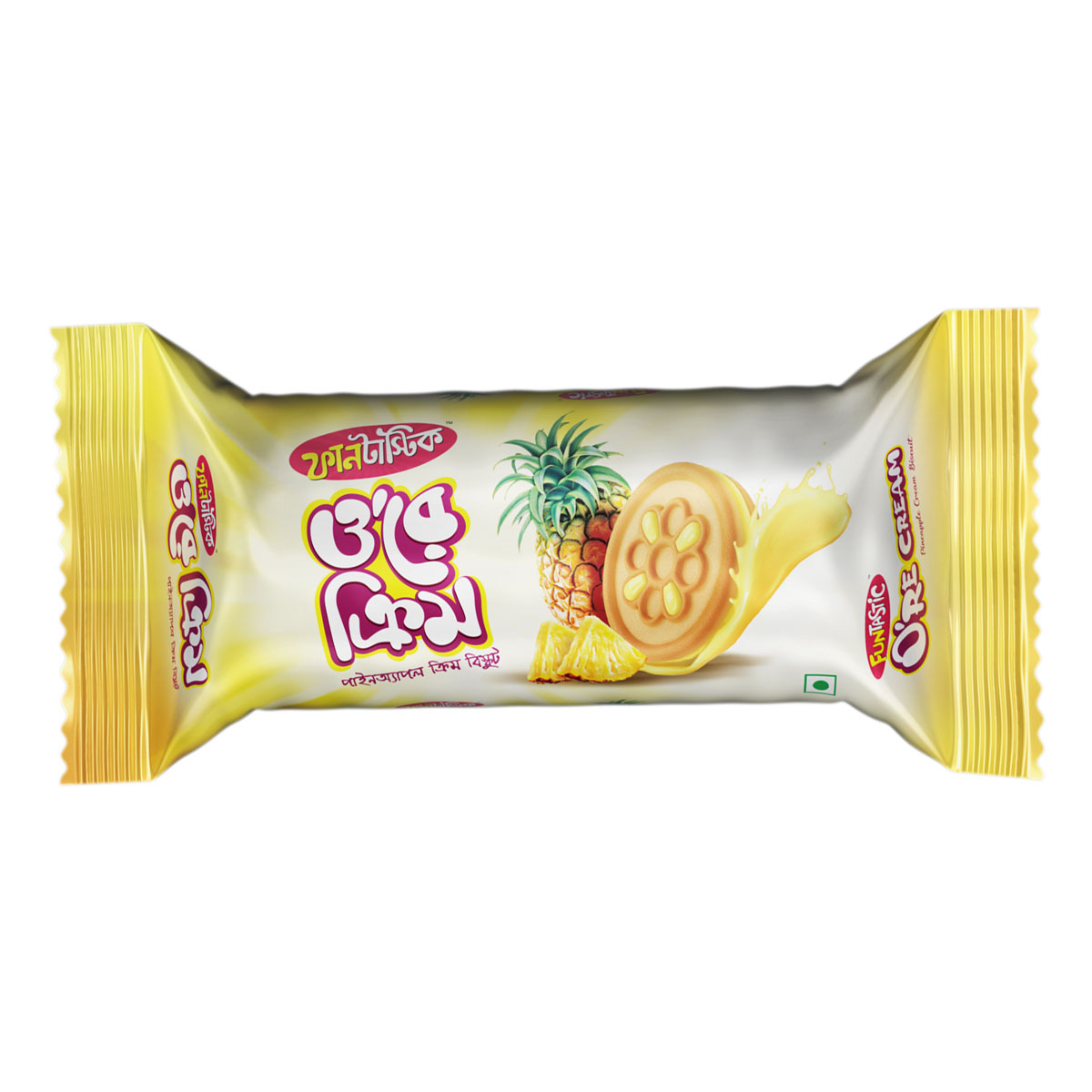 Funtastic Ore Cream Pineapple Biscuits – Creamy Pineapple Sandwich ...